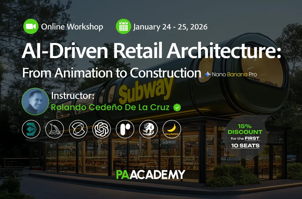 AI-Driven Retail Architecture: From Animation to Construction