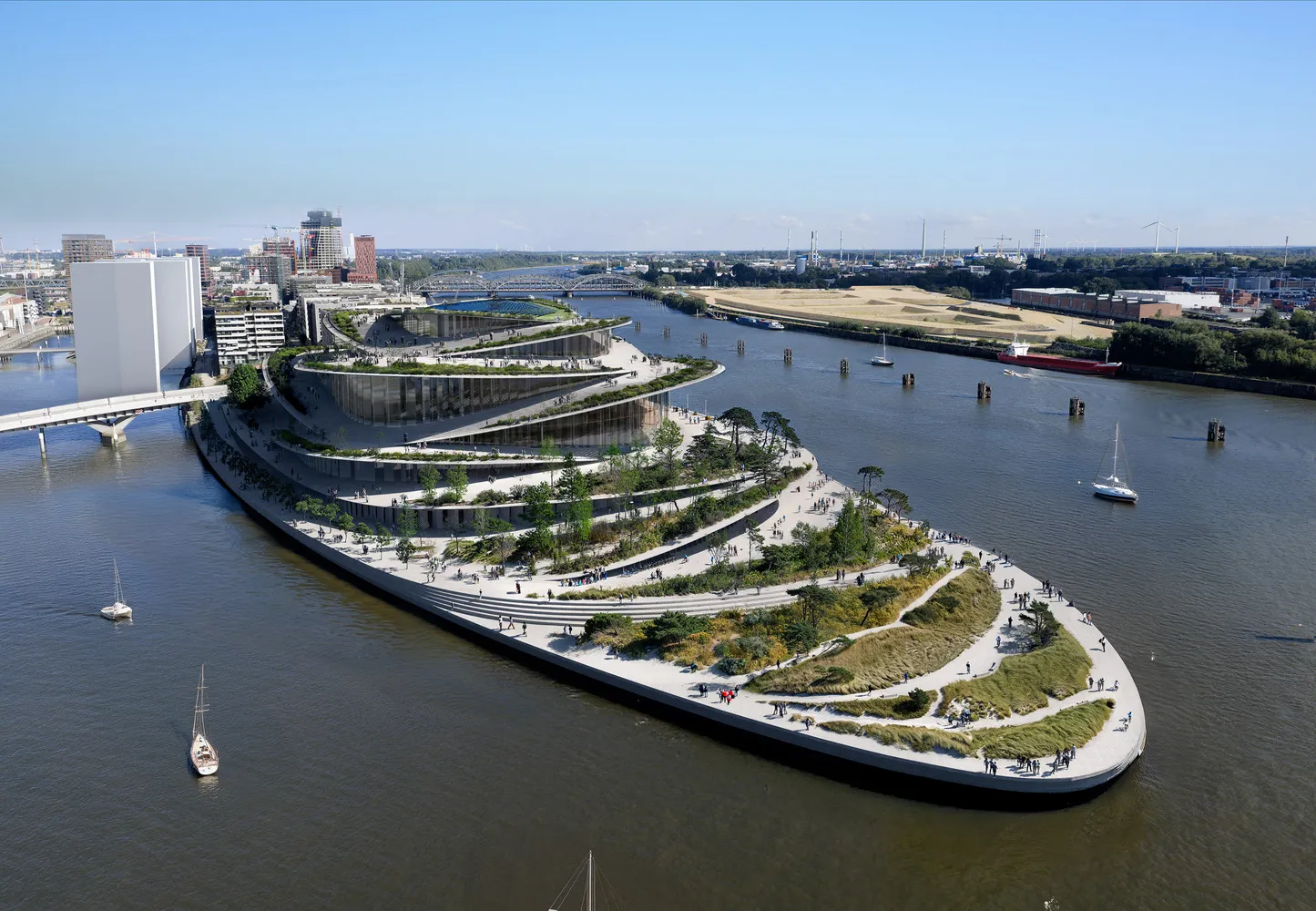 BIG Wins Competition for the New Hamburg State Opera