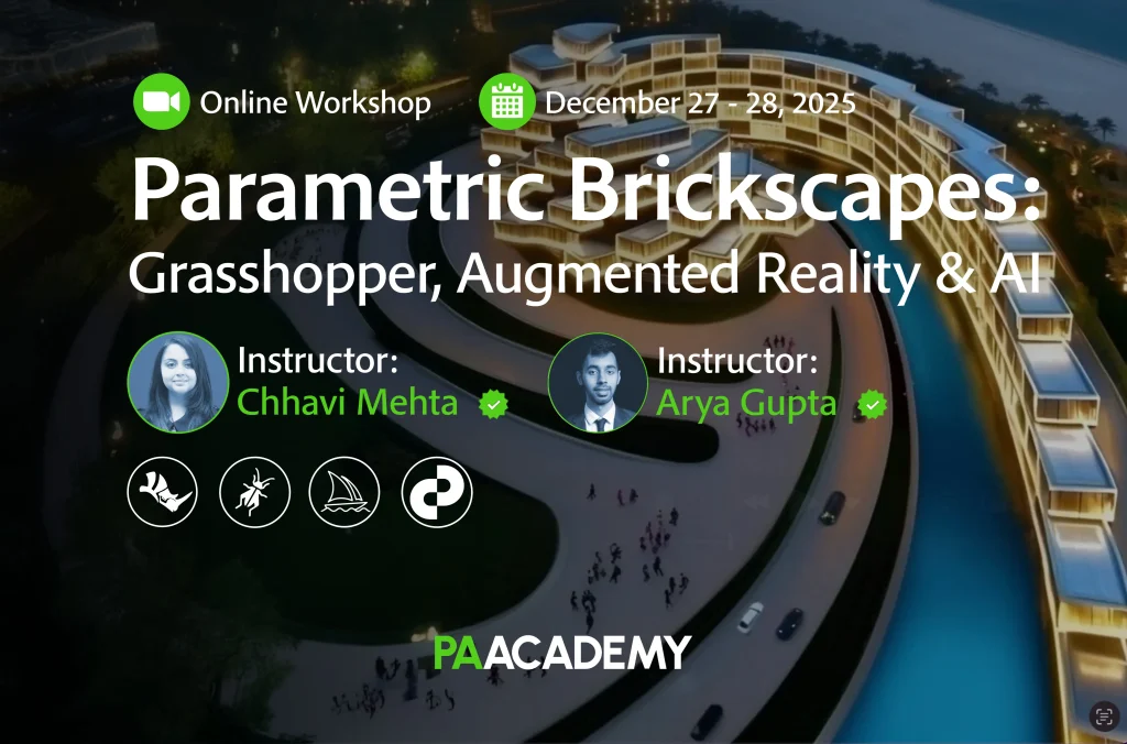 Parametric Brickscapes : Grasshopper, Augmented Reality & AI