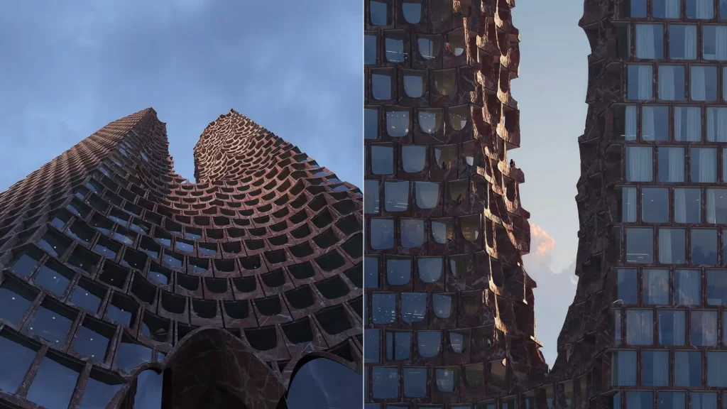 Tirana Hive Concept Visualized by Snøhetta