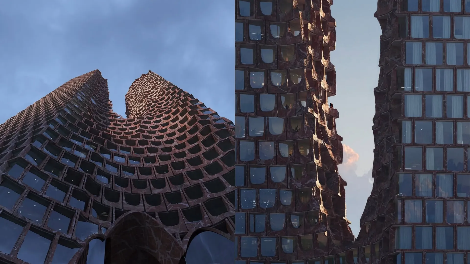 Tirana Hive Concept Visualized by Snøhetta