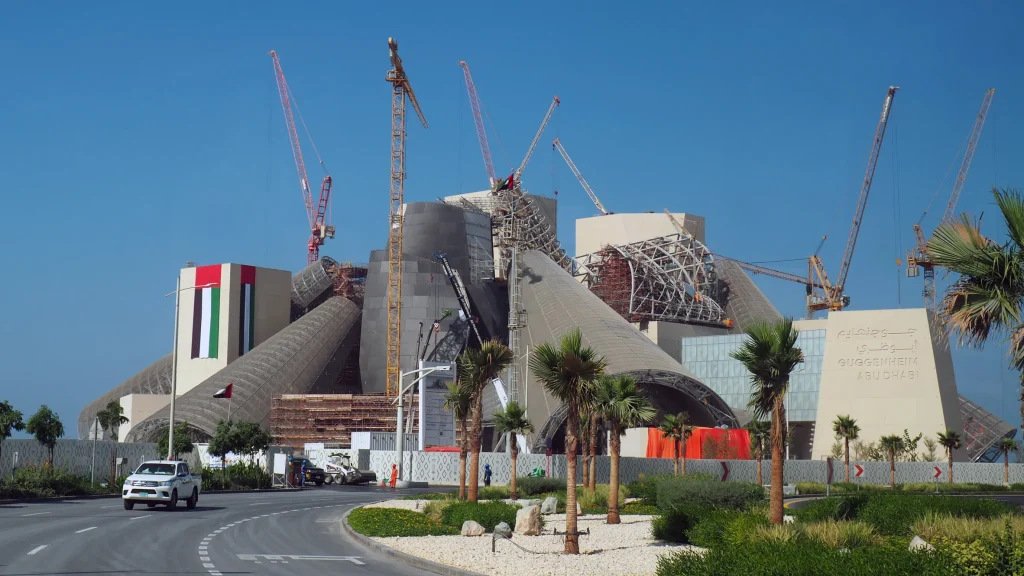 Guggenheim Abu Dhabi by Frank Gehry Enters Final Phase of Construction