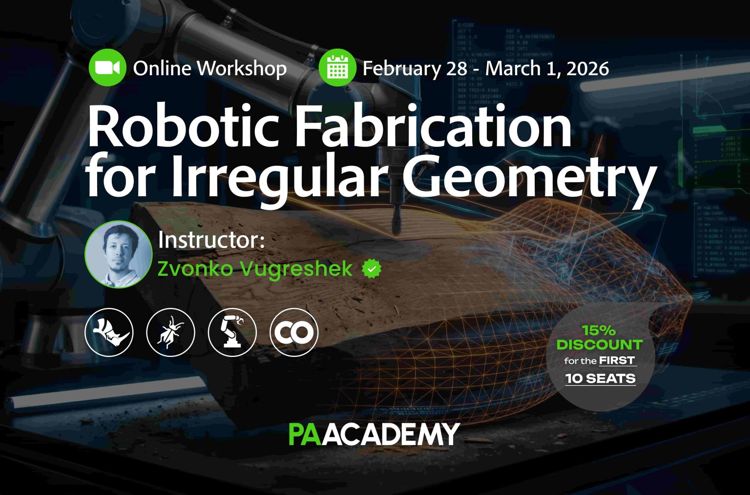Robotic Fabrication for Irregular Geometry
