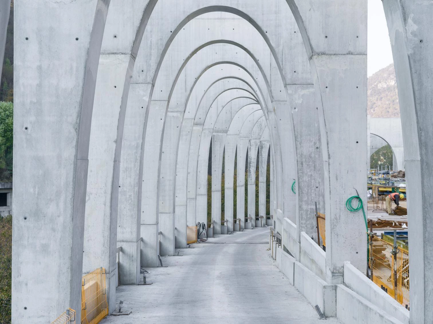 BIG Reveals Construction Photos of San Pellegrino Flagship Factory