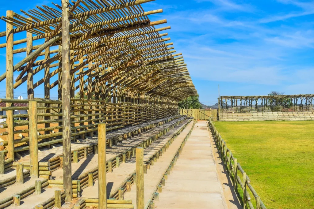 Africa’s First FSC-Certified Timber Stadium Opens in Lesotho
