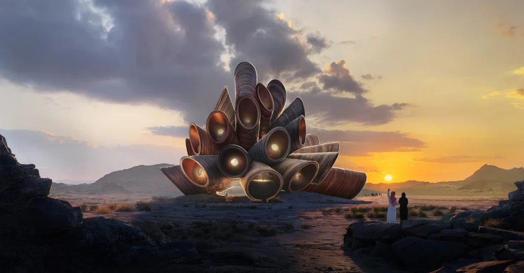 Heatherwick Studio's Desert Observatory Brings Stargazing Closer to AlUla